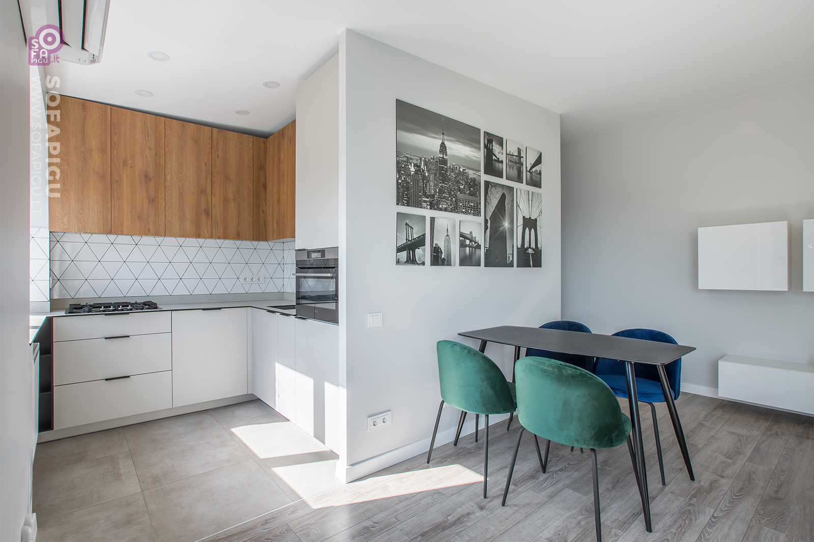 NAMO / BUTO INTERJERAS DIZAINAS PRIES IR PO NUOTRAUKOS GERA KOKYBE