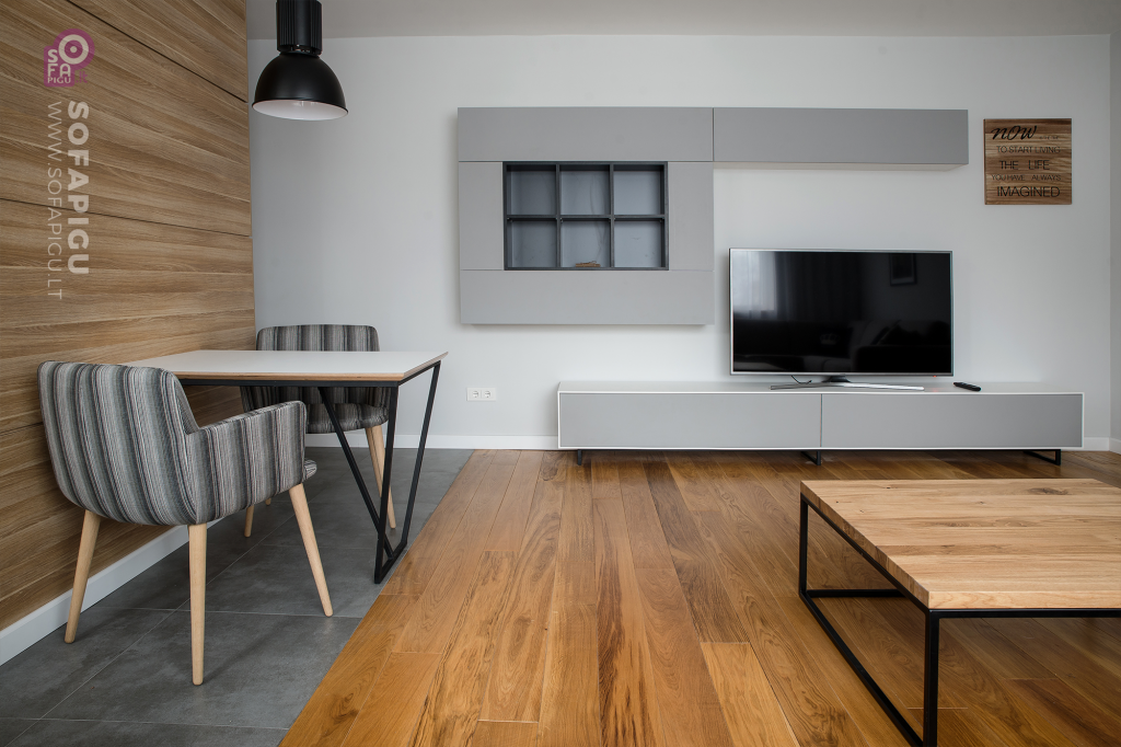 NAMO / BUTO INTERJERAS DIZAINAS PRIES IR PO NUOTRAUKOS GERA KOKYBE